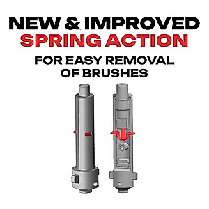 Grillbot Brushes Quick Release Shafts and Claw Pins, Automatic BBQ Grill Cleaning Robot, Robotic Grill Cleaner Accessories Parts…