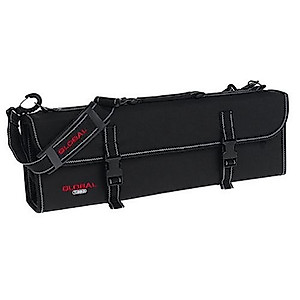 Global G-667/16, 16 Pocket Handle, Black Knife Case