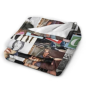 DAIHANLE Matt Dillon Blankets Soft and Warm Throw Blanket Ultra-Soft Micro Blanket Lightweight Blankets 80"x60"