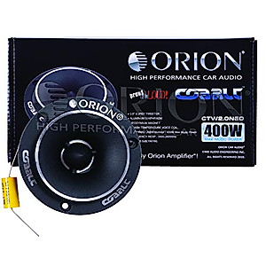 Orion Cobalt CTW2.0NEO Tweeter NEODYMIUN 400 WATT TWEETERS Speaker for CAR Audio 1.5 KHZ - 22 KHZ Super TWEETERS (Pair) Two Pieces