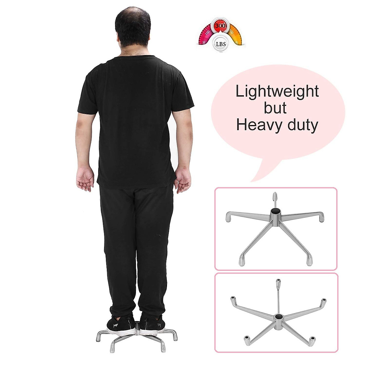 Kaleurrier Ergonomic Rolling Swivel Saddle Stool with Wheels,Hydraulic Pneumatic Lifting Height Adjustable Lightweight Chair for Clinic Hair Salon Massage Lab Kitchen Home Office (White, Without Back)