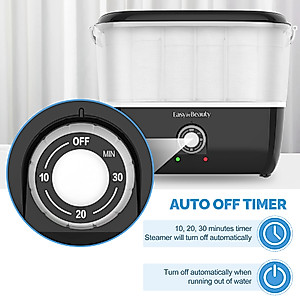 EasyinBeauty Hot Towel Warmer for Facials, Holds 16 Small Towels, 5L Portable Towel Steamer with Quickly Heating in 1-5 Mins, Auto Off Timer Foldable Towel Warmers for Spa, Barber, Manicures, Massage