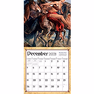 Boris Vallejo and Julie Bell's Fantasy Wall Calendar 2021