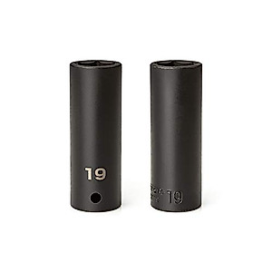 TEKTON 1/2 Inch Drive 6-Point Impact Socket Set, 87-Piece (5/16-1-1/4 in., 8-32 mm) | SID92407