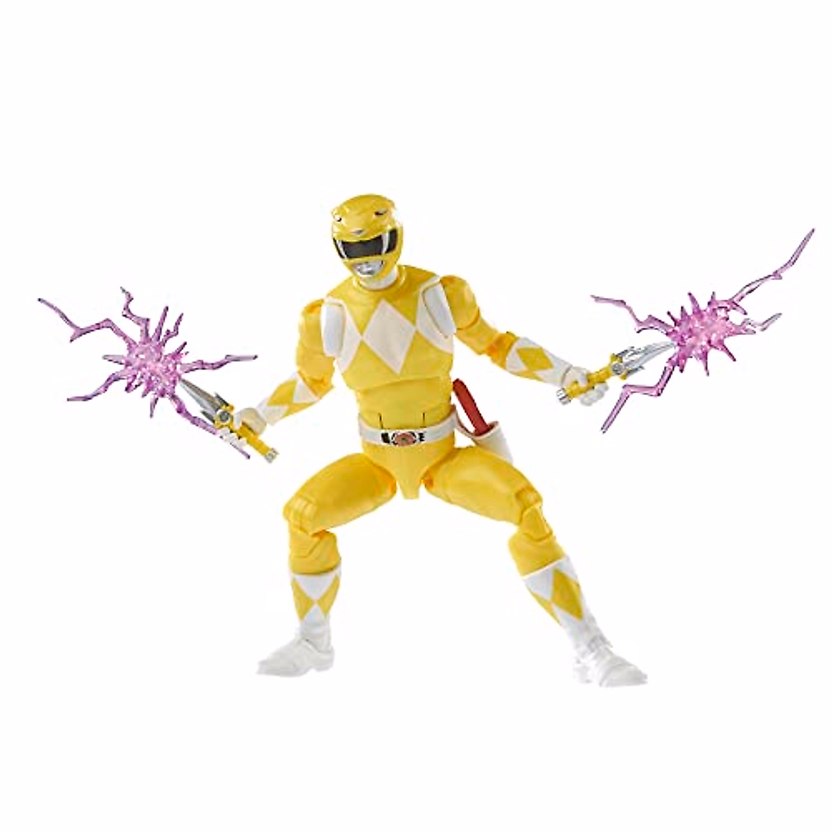 Hasbro Power Rangers Lightning Collection Mighty Morphin Yellow Ranger & Red Ranger ''Swap'' Jason & Trini Boom Comics 2-Pack 6-Inch Action Figures, (F6887)