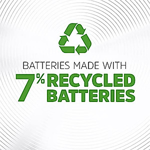 Energizer Rechargeable D Batteries, NiMH, 2500 mAh, 2 Count (NH50BP-2) Green and Silver