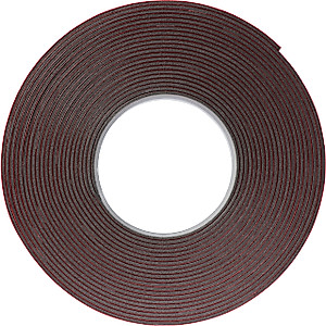 3M Exterior Attachment Tape, Ideal for Moldings, Emblems and Trim, 1/4 in width x 5 yards in length, 1 roll