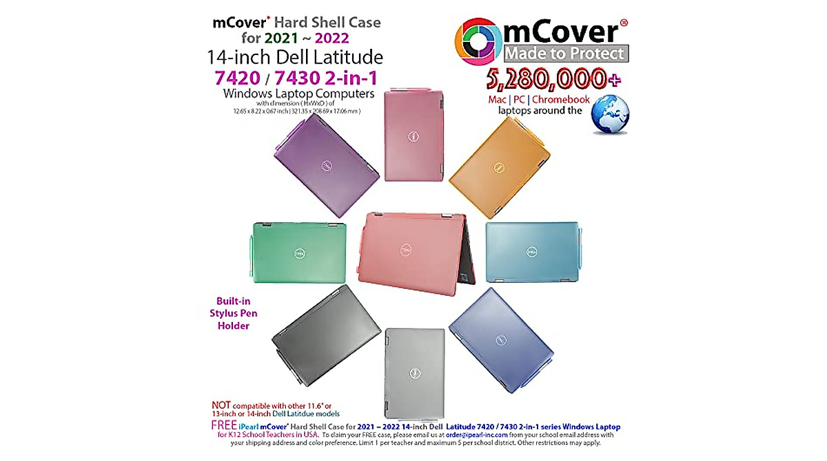 Protect Your 14" Dell Latitude 7420/7430 with mCover Case