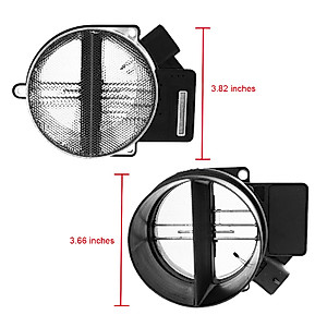 Mass Air Flow Sensor Meter Compatible with Chevy Silverado GMC Sierra MAF Sensor Replace 25318411 25168491 AF10043 (5 Prong)