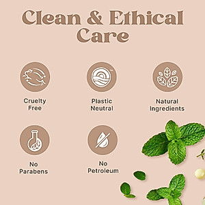 USDA Organic Peppermint Lip Balm - USA Made with Natural Ingredients, Chapstick for Dry Lips, Valentines Day Gifts, Birthday & Beauty Gifts for Women, Men, Teens & Kids, Lip Moisturizer