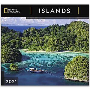 National Geographic Islands 2021 Wall Calendar
