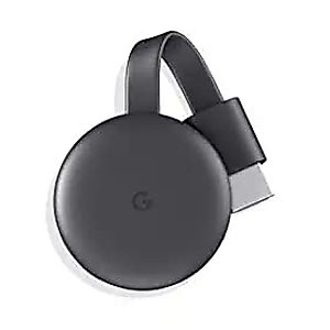 Google Chromecast, Streaming Device with HDMI Cable, Cast Shows, Music, Photos, Netflix, YouTube, Prime Video, Disney+ and More, Model GA00439-US