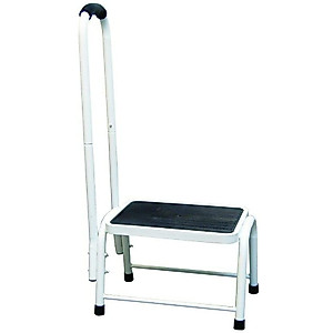 Di Rollo Non Slip Safety Step Stool Bath Kitchen Mobility Aid Handrail Platform Support