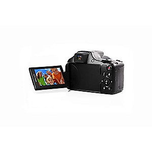 Minolta Pro Shot 20 Mega Pixel HD Digital Camera with 67X Optical Zoom, Full 1080P HD Video & 16GB SD Card, Black