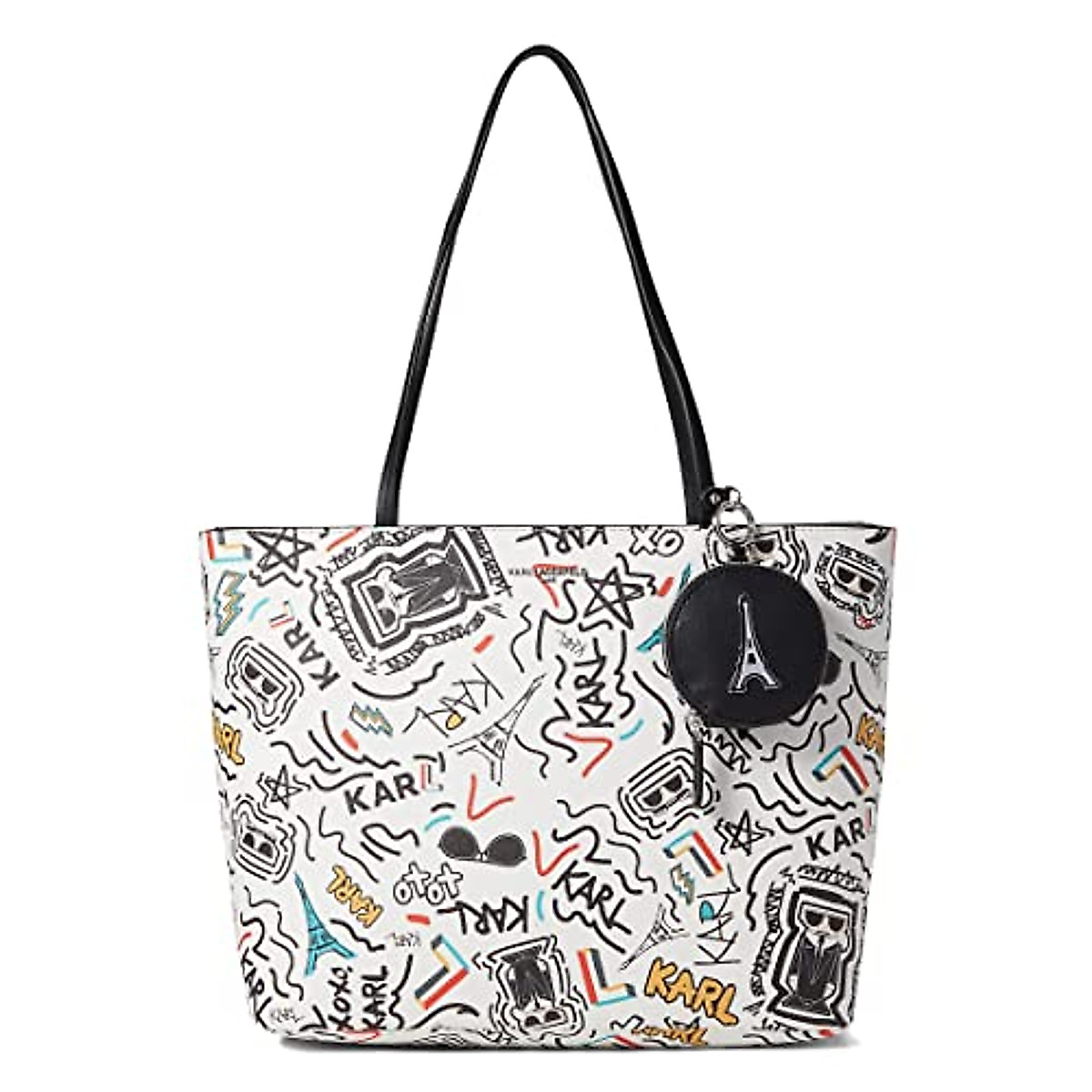 Karl Lagerfeld Paris Adele Tote White Combo One Size