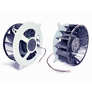 ElecGear PS5 Internal Cooling Fan (Rev. C), Additional Shockproof Sealing O-Ring and Repair Tool Kit Screwdriver, CPU and Case Fan Replacement for PlayStation 5