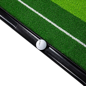 Fitvids Putting Green Mat with Automatic Ball Return, 3 Balls Included, Regular