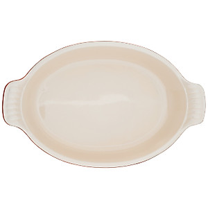 Le Creuset Stoneware Heritage Oval Au Gratin, 1 qt. (9.5"), Cerise