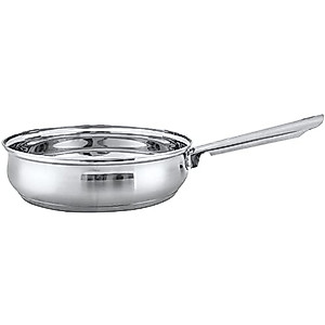 Alpine Cuisine Cookware Set 12-PC Belly Shape - Stainless Steel Cookware Sets with Lid, Stove Top Cookware Set for Healthy Cooking, Comfortable Handles, Dishwasher Safe & Easy to Clean