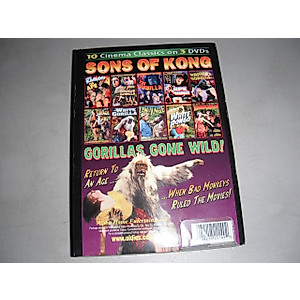 Sons of Kong (The Ape / Bela Lugosi Meets a Brooklyn Gorilla / The Gorilla / The Ape Man / Bride of the Gorilla / The Savage Girl / The White Gorilla / Law of the Jungle / White Pongo / Nabonga)