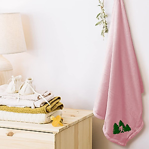 Nursery Bedding Baby Blankets for Boys & Girls Woods Bigfoot A Polyester Soft Plush Receiving Swaddle Blue Design Only