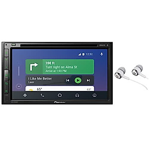 Pioneer 7" WVGA Display, Apple CarPlay, Android Auto, Built-in Bluetooth, AppRadio Mode, Pandora, Spotify, MIXTRAX, USB/AUX Digital Multimedia Video Receiver