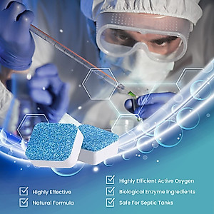 Maravello Washing Machine Cleaner Descaler(Lemon, 28 Count)