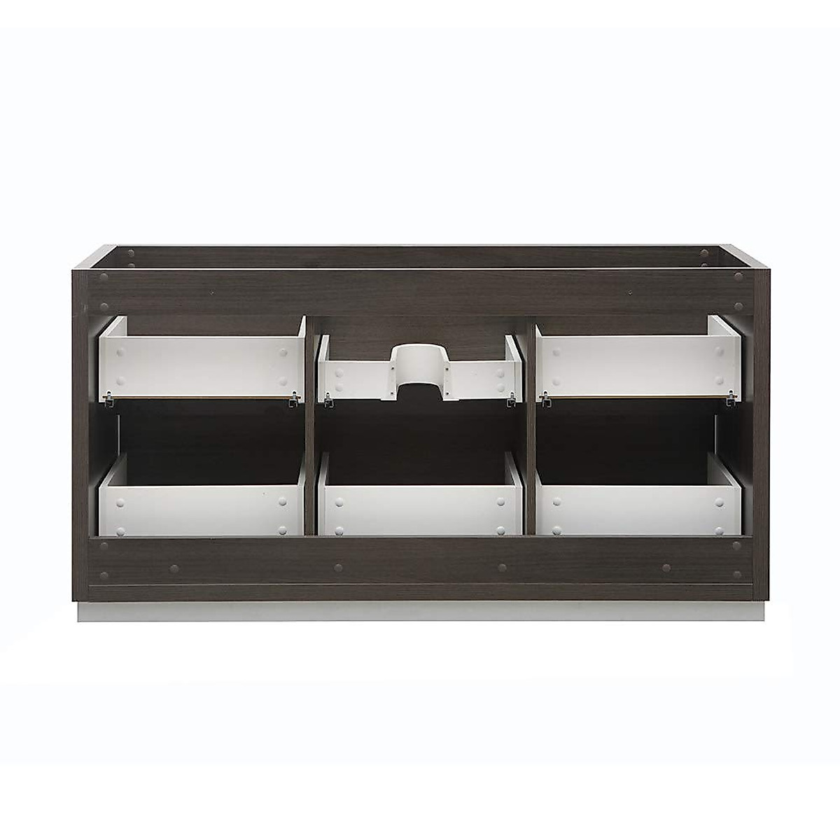 Fresca Valencia 60" Glossy White Free Standing Single Sink Modern Bathroom Cabinet - Cabinet Only (Sink Not Included)