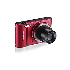 Samsung WB30F 16.2MP Smart WiFi Digital Camera with 10x Optical Zoom and 3.0" LCD Screen (Red) (OLD MODEL)