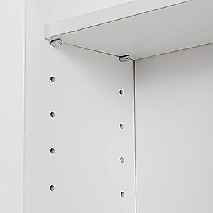 ZENY Bathroom Cabinet with Mirror Wall Mount Medicine Cabinet with 2 Tier Inner Adjustable Shelves Wooden Storage Cabinets Organizer