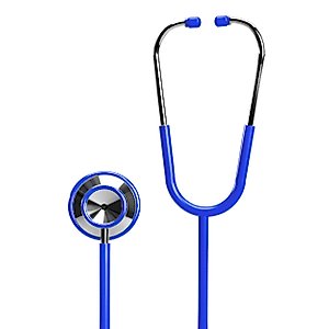 Classic Stainless Steel Stethoscope, Adult,Royal Blue, Latex Free