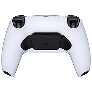 Solid Black Replacement Redesigned K1 K2 Back Button Keys Set for eXtremerate RISE Remap Kit for PS5 Controller - Only Buttons, without Controller & RISE Remap Board