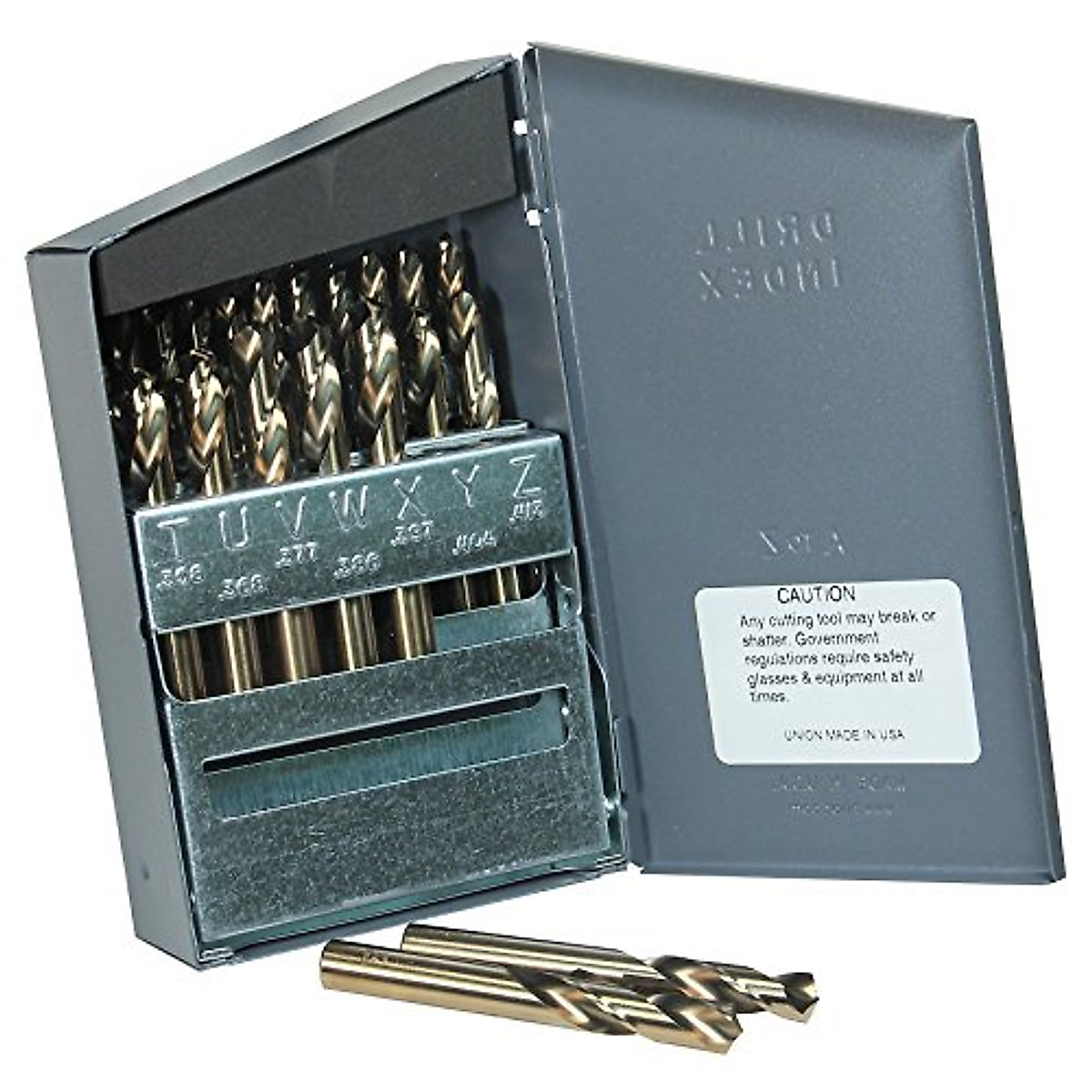 Viking Drill and Tool 66850 SPT-26 Type 260-UB 135 Degree Split Point Mag Super Premium Screw Machine Length Drill Set