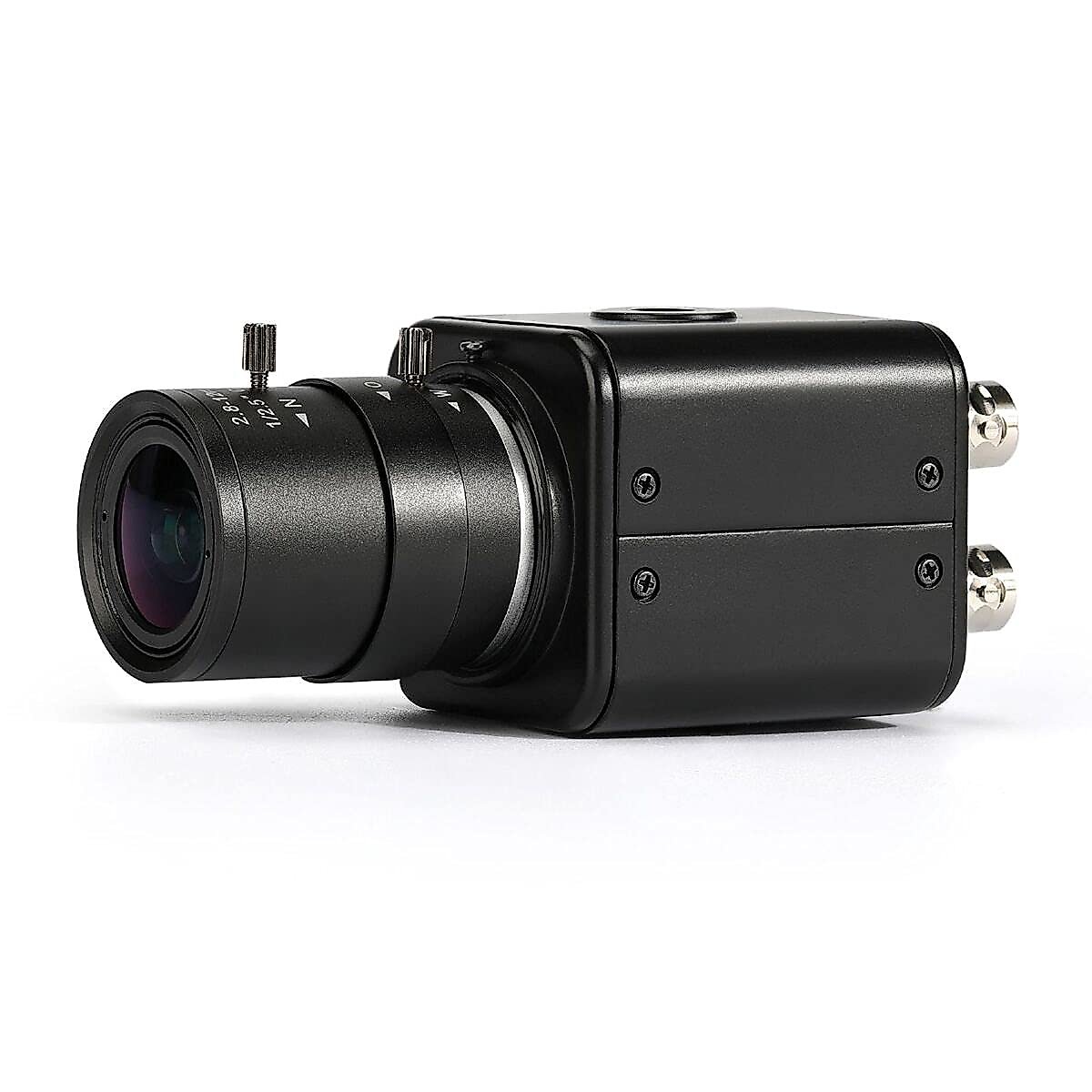HD SDI Camera, 2MP 1080P Digital CCTV Security Camera, 1/2.8 High Sensitivity Sensor CMOS with 2.8-12mm Manual Varifocal HD 3MP Lens，DC12V 1A Power Adapter SDI Cable Free by Click Below Extra Saving