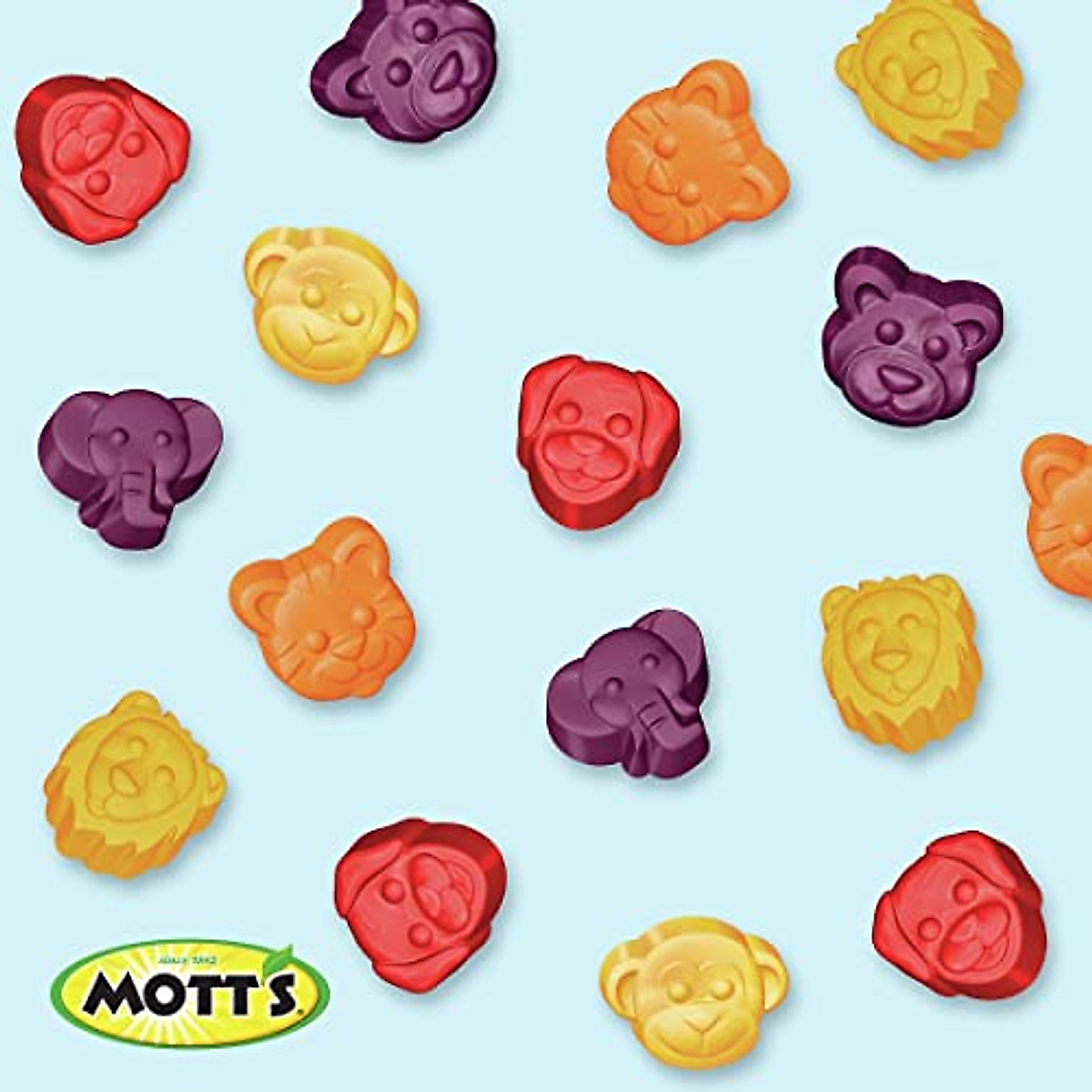 Mott's Fruit Flavored Snacks, Animals Assorted Fruit, Gluten Free, 40 ct