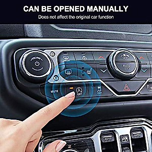 FURYENGRAVER Plug Play Engine Auto Start Stop Eliminator Cable for 2018-2023 Jeep Wrangler JL JLU Jeep Gladiator