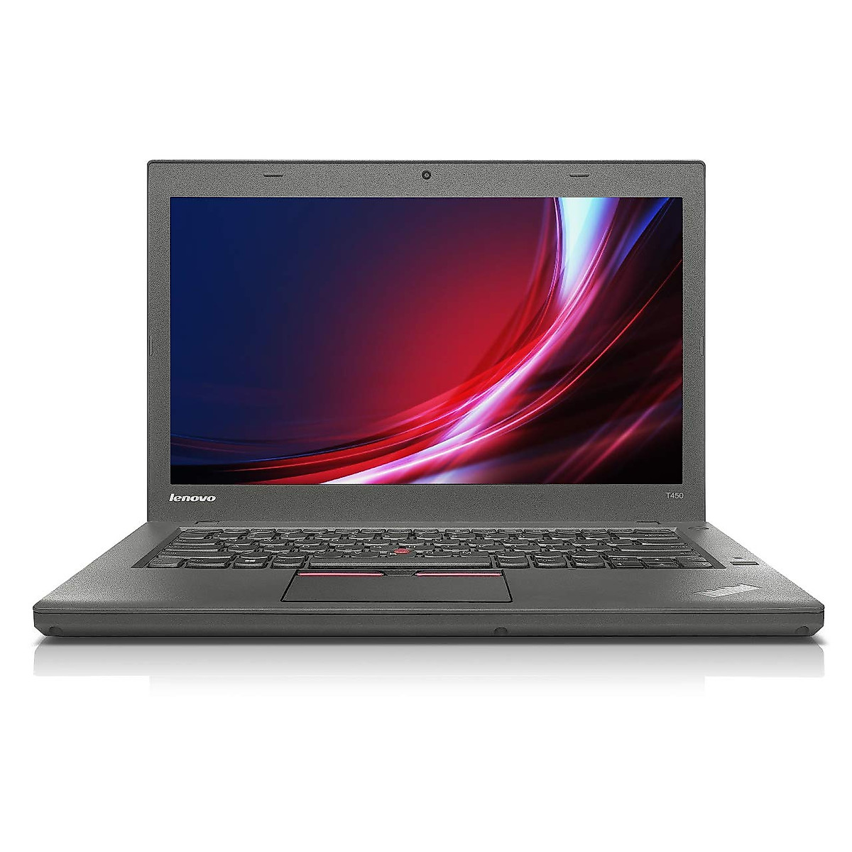 Lenovo ThinkPad T450 14" Laptop, Intel Core i5 5300U 2.3Ghz, 16GB DDR3 RAM, 256GB SSD Hard Drive, Webcam, Windows 10