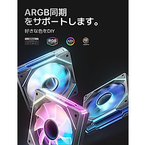 Asiahorse FS-9001 Pwm RGB Case Fan,3 Pack Yellow 120mm Pc Fan,Quiet Computer Fan for PC case and CPU Cooler,5V ARGB Motherboard SYNC/RC Controller,DIY Colorful Mode Adjustable with Fan Control Remote