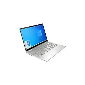 HP 2022 Envy X360 15.6" FHD Touchscreen 2-in-1 Laptop Intel Quad-Core I5-1135G7 Iris Xe Graphics 32GB RAM DDR4 1TB NVMe SSD USB C WiFi AX HDMI2.0 Backlit Keyboard Windows 11 Home Silver w/RE USB