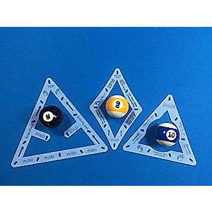 Accu-Rack Outsville Pool Ball Template Set (Solo, Diamond 9 and Pro 10)