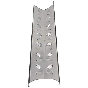 4-Pack BBQ Grill Heat Shield Plate Tent Replacement Parts for Kenmore 148.16156210 - Compatible Barbeque Stainless Steel Flame Tamer, Guard, Deflector, Flavorizer Bar, Vaporizer Bar, Burner Cover