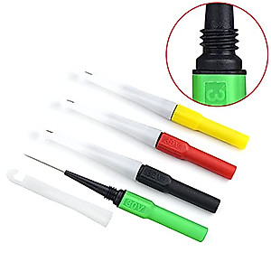 ZIBOO ZB07 Insulation Wire Piercing Probes,Automotive Diagnostic Test Accessories Repair Tools Needle,Back Probe kit,3.25 x 0.25 x 0.25 Mini Back Probe,Wire Piercer