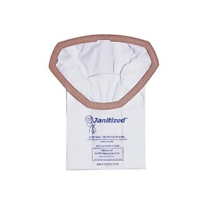 Janitized Vacuum Filter Bags Designed to Fit ProTeam Super Coach Pro 6/GoFree Pro, 100/Carton