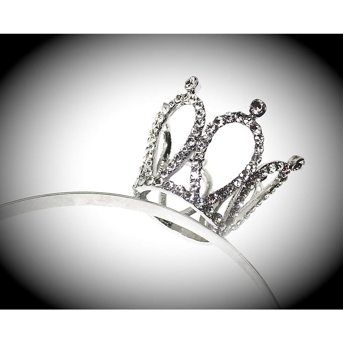 Elegant Birthday Crown, Tiara and Headband for Girls and Women - Queen-Inspired Silver Crowns for Parties and Celebrations