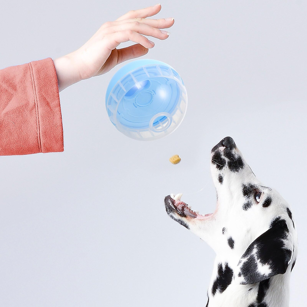 Yustery Indoor Cat Interactive Toy Dog Treat Dispensing Toy Pet Slow Feeding Ball