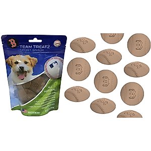 Mlb Boston Red Sox Dog Treats. Delicious Baseball Shaped Cookies For Dogs & Cats. Best Dog Rewards. Natural & Healthy Dental Dog Snack.