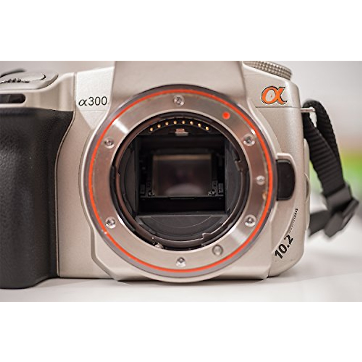 Sony Alpha DSLR-A300N 10.2MP Digital SLR Camera (Gold) Body Only