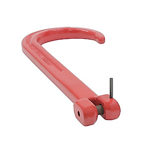 Mytee Products 15" Inch J Hook Heavy Duty Grade G80 Tow Axle Strap Wrecker Roll Back Clevis Load Limit 7100# (2 Pack)