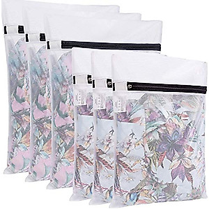 Bagail Set of 13 Mesh Laundry Bags,11 Fine Mesh Laundry Bags and 2 Bra Wash Bags
