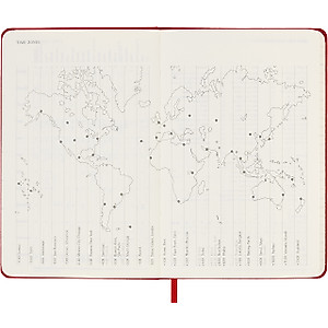 Moleskine Classic 12 Month 2023 Weekly Planner, Hard Cover, Pocket (3.5" x 5.5"), Scarlet Red